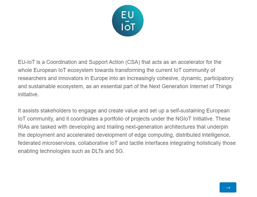 EU-IoT Survey – ASSIST-IoT
